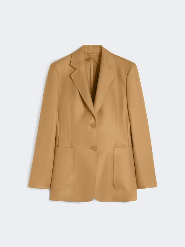 Max Mara Linen Twill Blazer - Sand