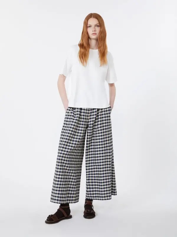 Max Mara Cotton Jersey Boxy T-shirt - White
