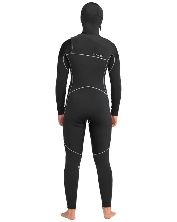 Volcom 4/3mm Modulator Chest Zip Hooded Full Wetsuit