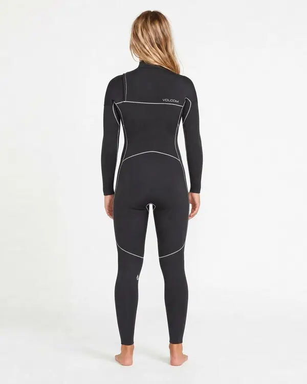 Volcom 4/3mm Modulator Chest Zip Hooded Full Wetsuit