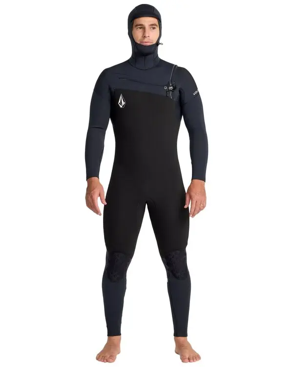Volcom 5/4/3mm Modulator Hooded Chest Zip Full Wetsuit