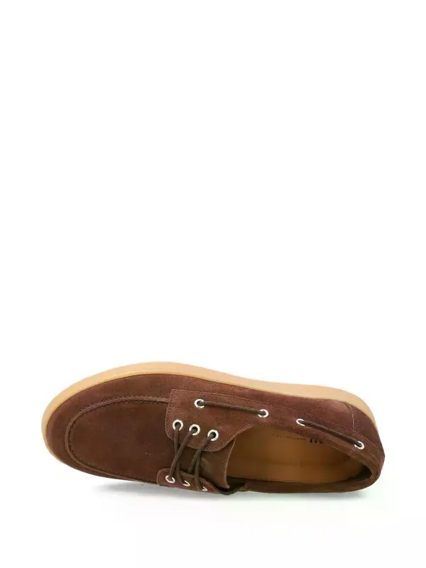 FRAU Almond-toe Boat Shoes