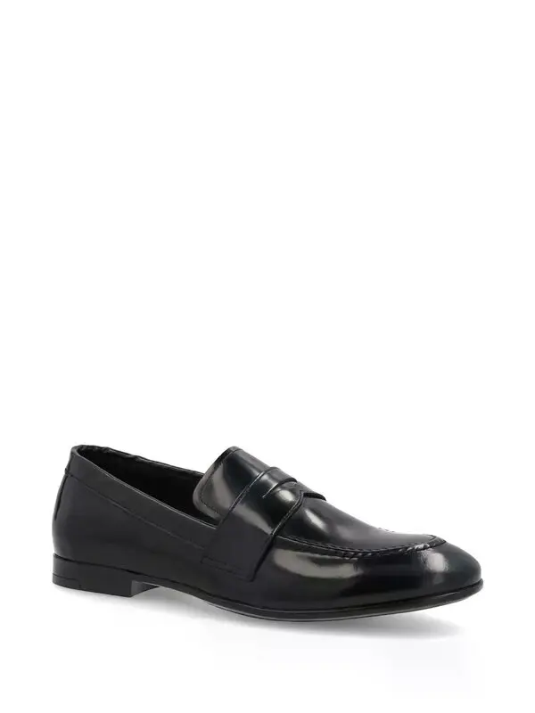 FRAU Polished Leather Loafers