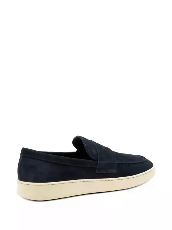 FRAU Saddle Detail Loafers - Blue