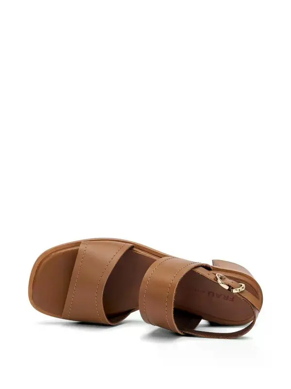 FRAU Block-heel Sandals - Brown