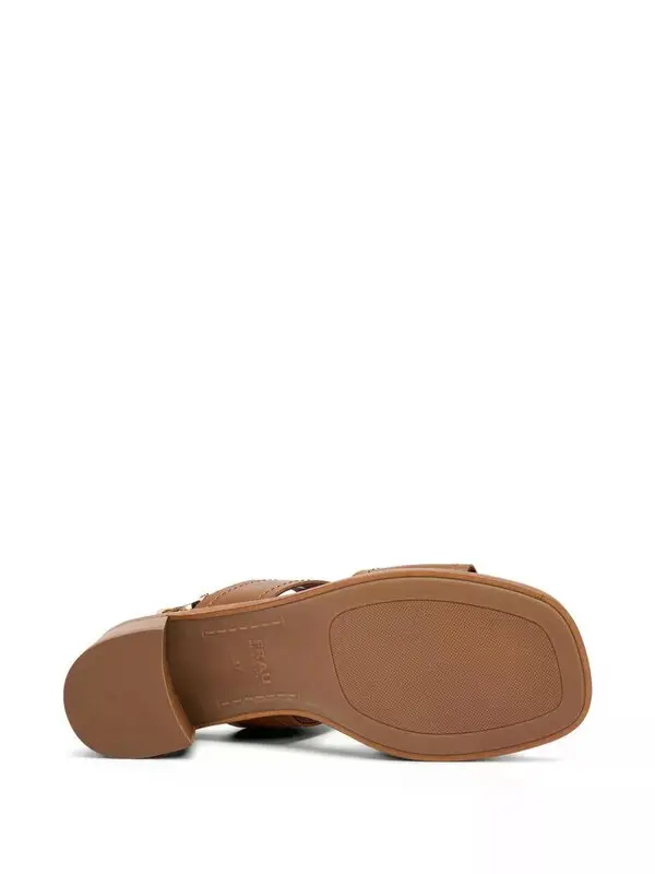 FRAU Block-heel Sandals - Brown