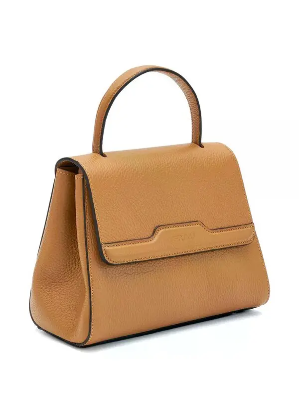 FRAU Logo-debossed Tote Bag - Brown