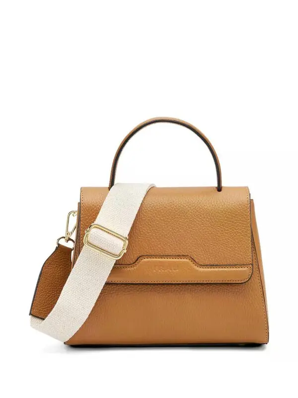 FRAU Logo-debossed Tote Bag - Brown
