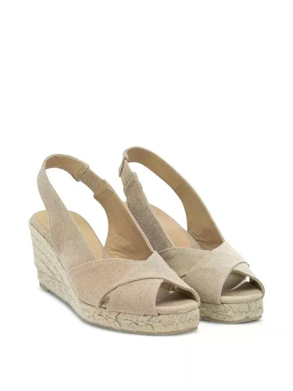 CastaÑer Diana Crossover-strap Wedge Espadrilles