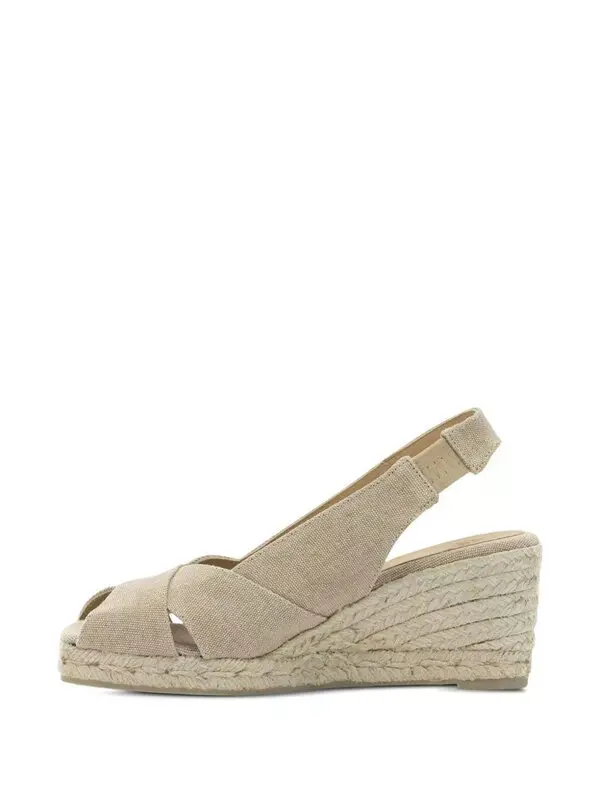CastaÑer Diana Crossover-strap Wedge Espadrilles
