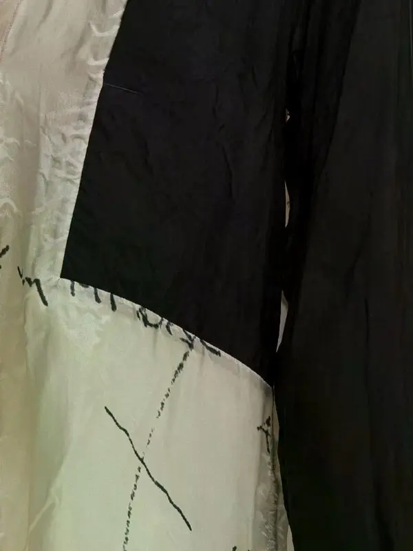 Rick Owens Graphic-print Panelled Shirt