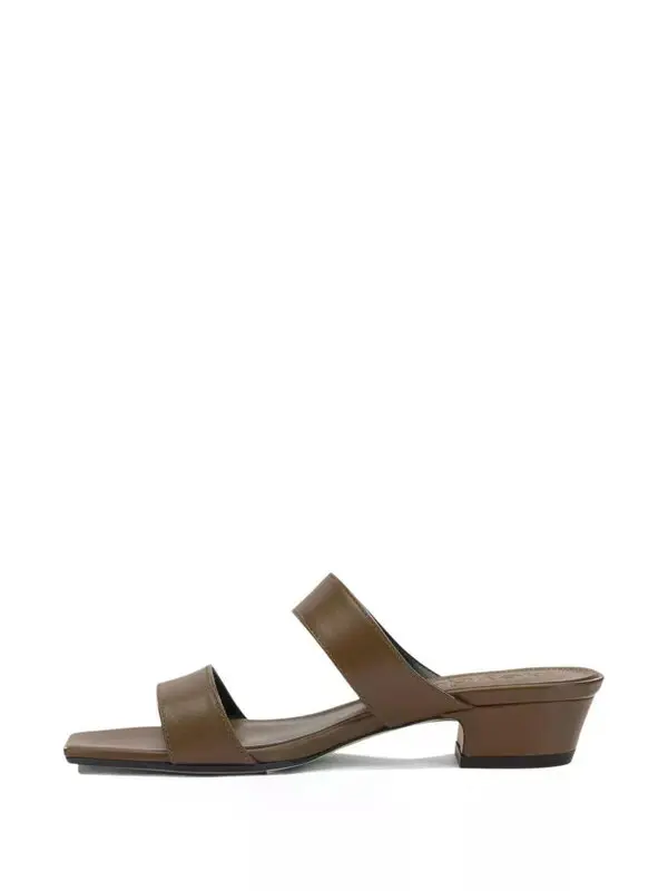 AeydĒ Kemi Square-toe Sandals - Brown