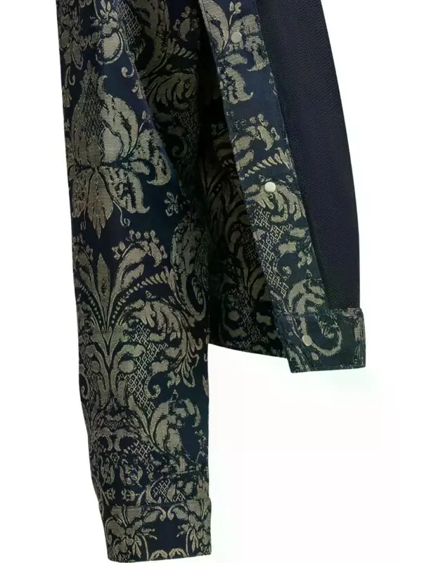 Junya Watanabe X Levi's® Damask-pattern Denim Jacket - Blue