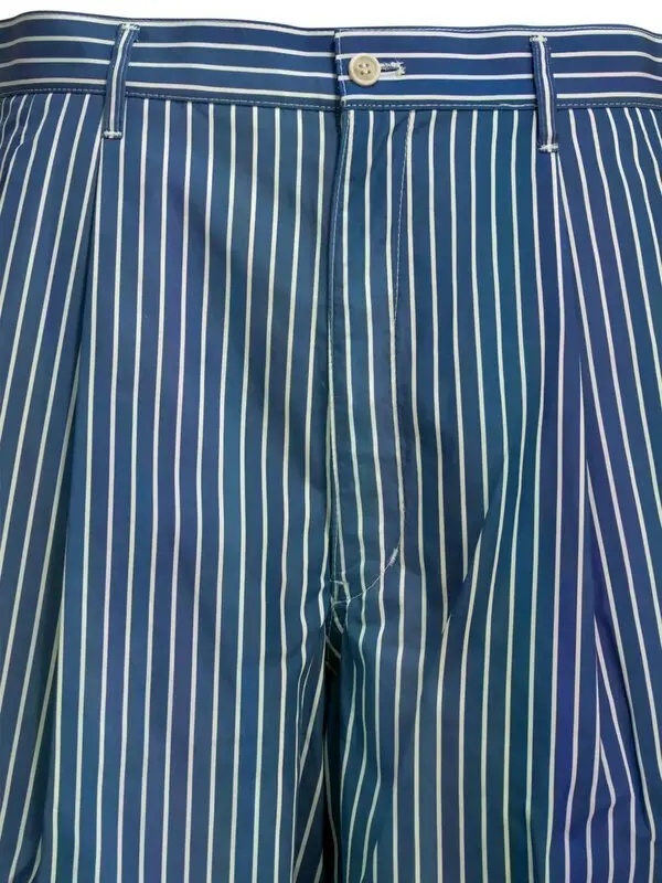Comme Des Garçons Striped Shorts