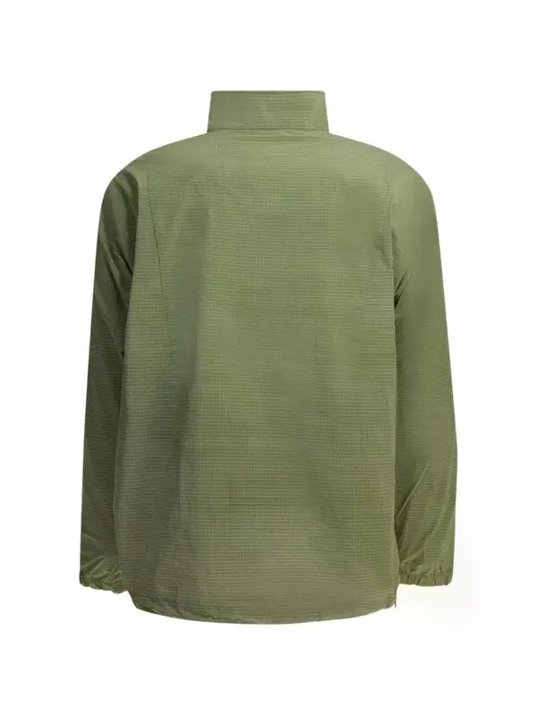 GOLDWIN Grid-pattern High-neck Windbreaker