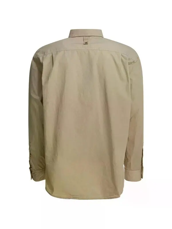 Stone Island Logo-embroidered Shirt