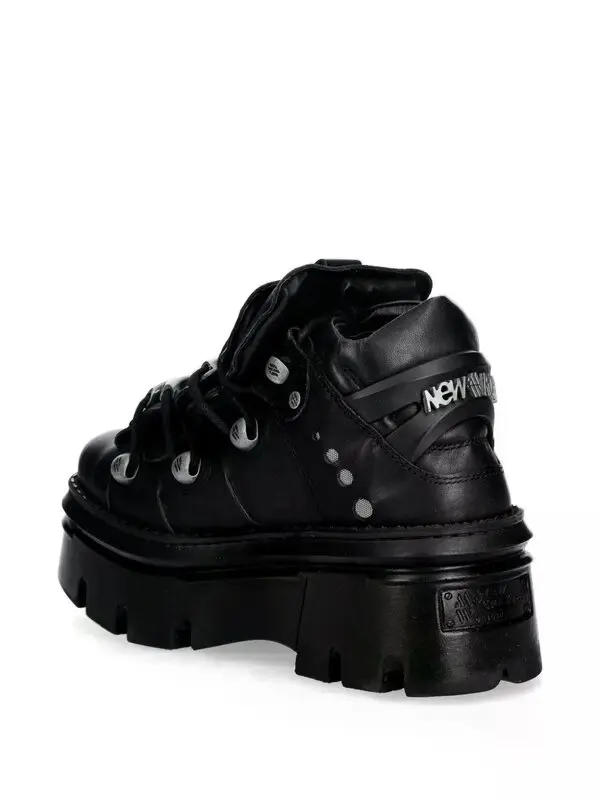 NEW ROCK Platform Sneakers With Lace-up Fastening