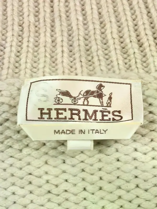 Hermès 2010s Decalcomanie Knit Turtleneck