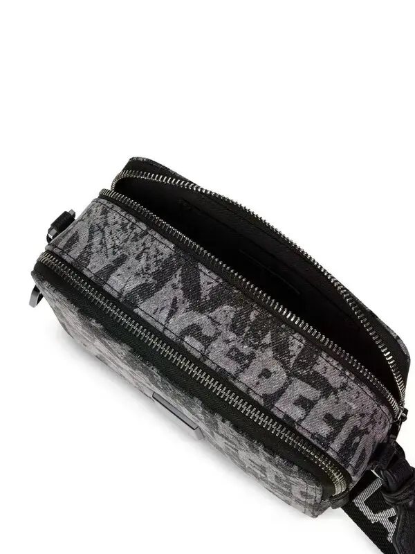 Karl Lagerfeld Logo-print Denim Camera Bag