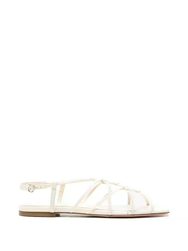 AeydĒ Anisa Knot-detail Sandals - Neutrals