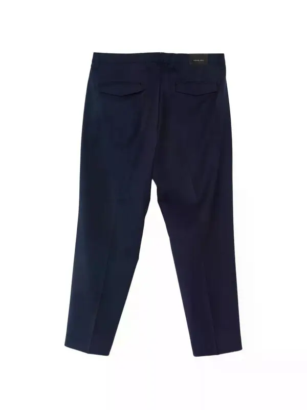 MICHAEL COAL Tailored Trousers - Blue