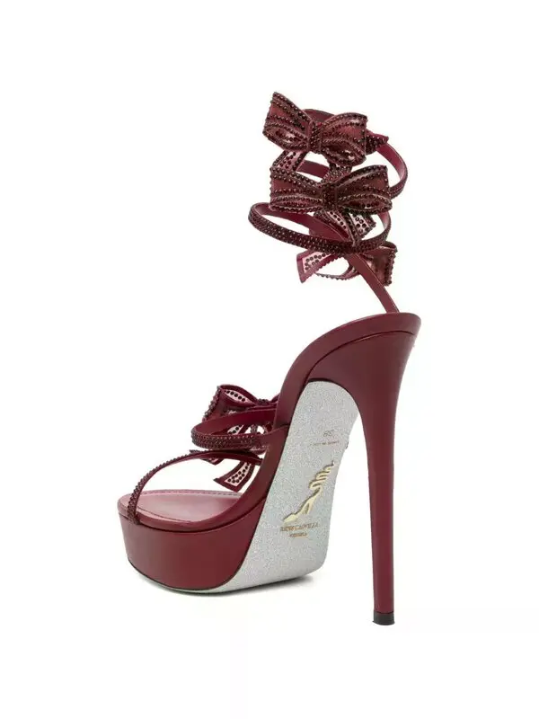 Rene Caovilla 130mm Cleo Sandals