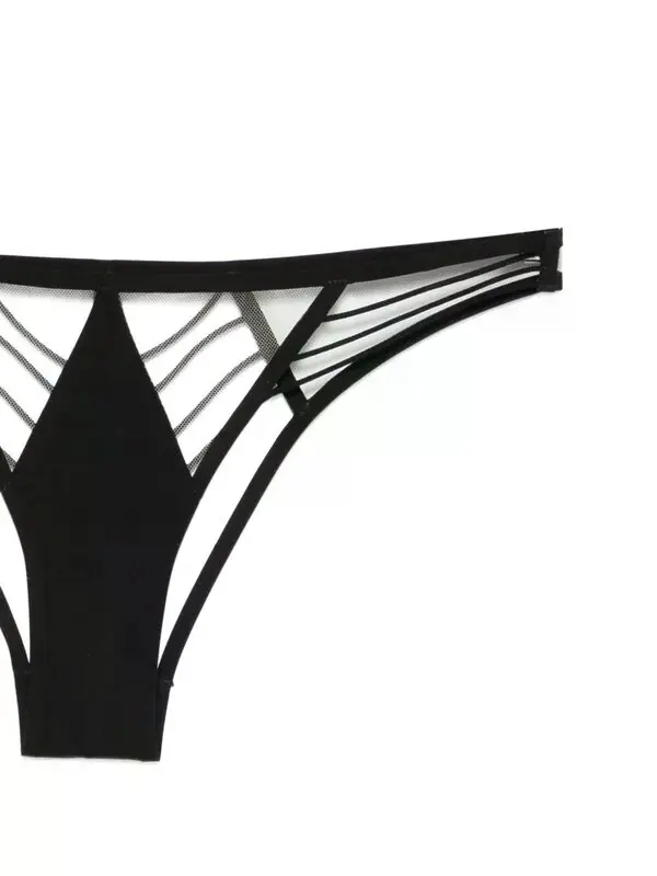 Rick Owens Cut-out Mesh-panel Briefs