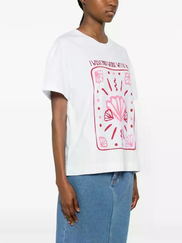 PENNYBLACK Graphic-print Cotton T-shirt