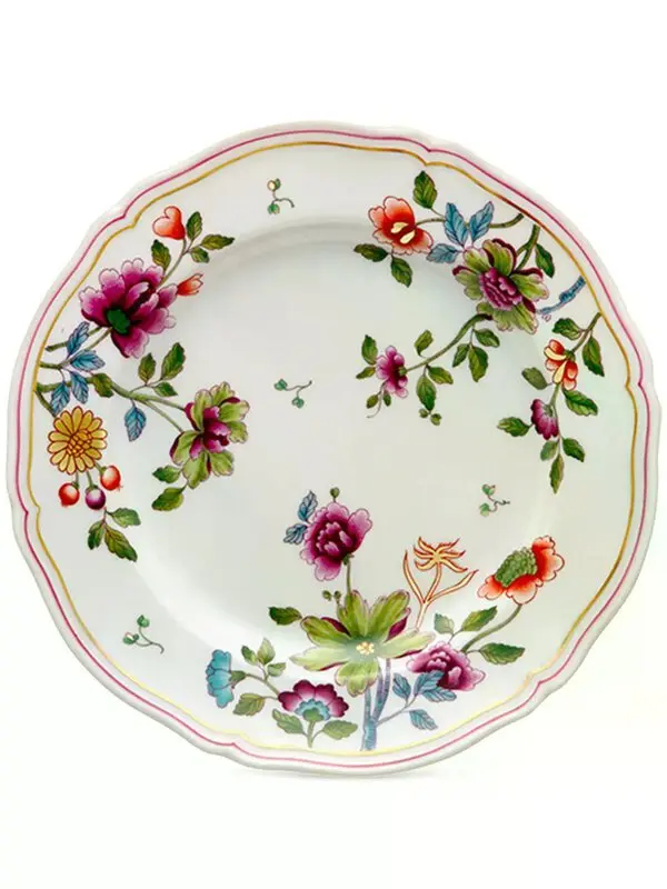 GINORI 1735 Granduca Coreana Porcelain Plate - Neutrals