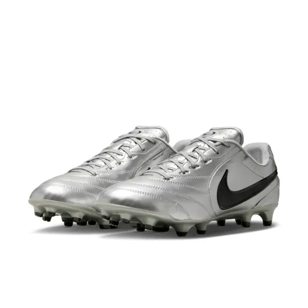 Nike Tiempo Ligera Pro Firm-ground Low-top Soccer Cleats - Grey