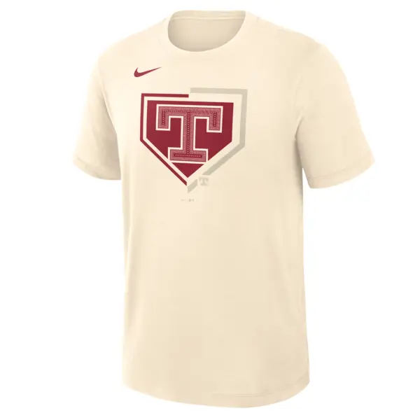 Nike Texas Rangers Icon City Connect Logo Dri-fit Mlb T-shirt - Brown