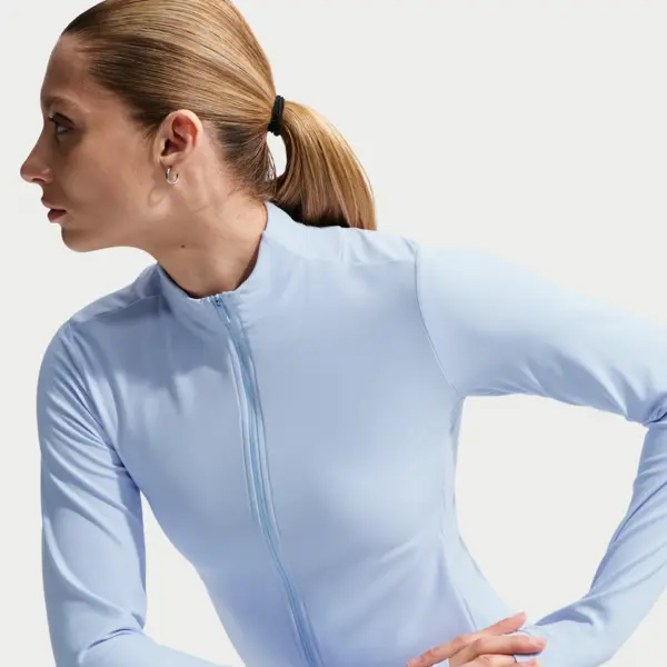 Nike Zenvy Dri-fit Full-zip Jacket - Blue