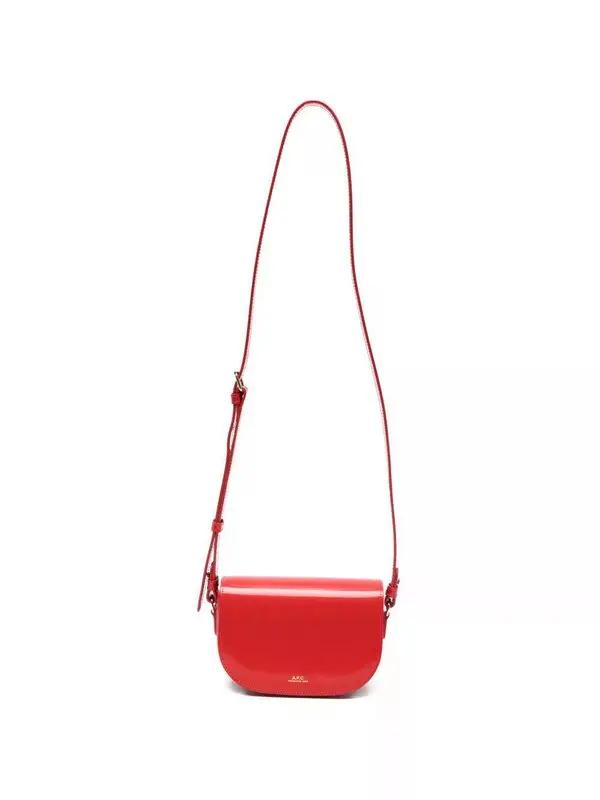 A.p.c. Small Leather Bag - Red