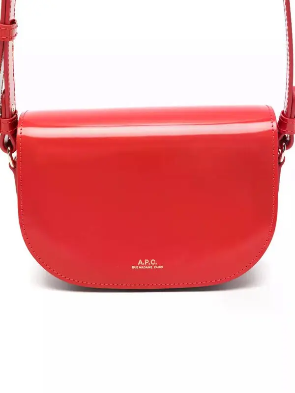 A.p.c. Small Leather Bag - Red