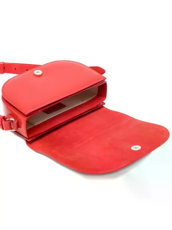 A.p.c. Small Leather Bag - Red