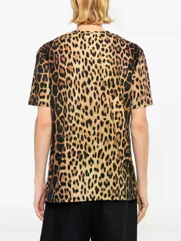 Moschino Leopard-print T-shirt