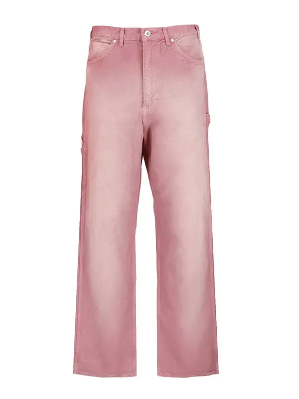 Auralee Denim Pants - Pink