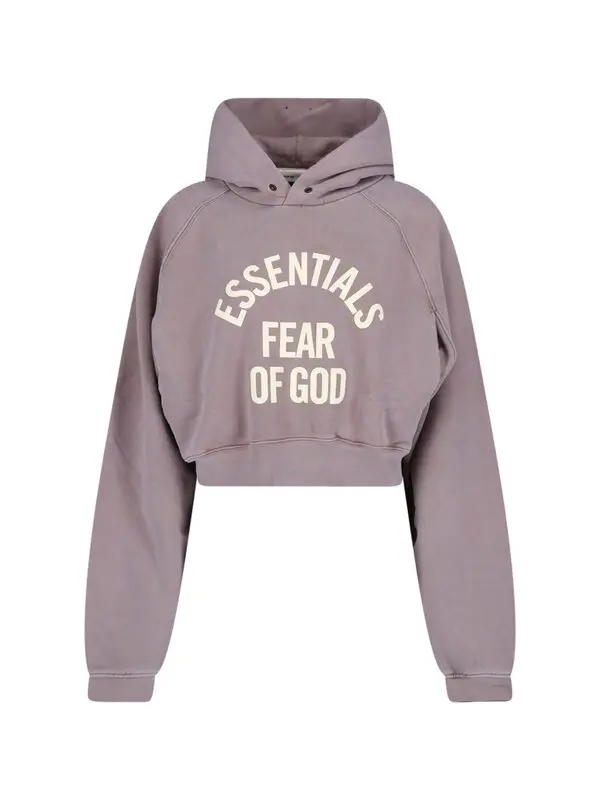 Fear Of God Campus 90s" Hoodie - Purple