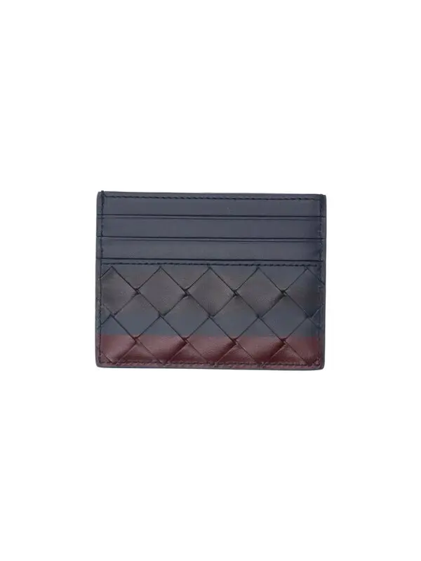 Bottega Veneta Cardholder "intrecciato - Blue