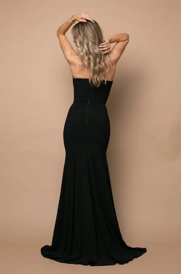 ROSERRY Cannes Maxi Dress - Black