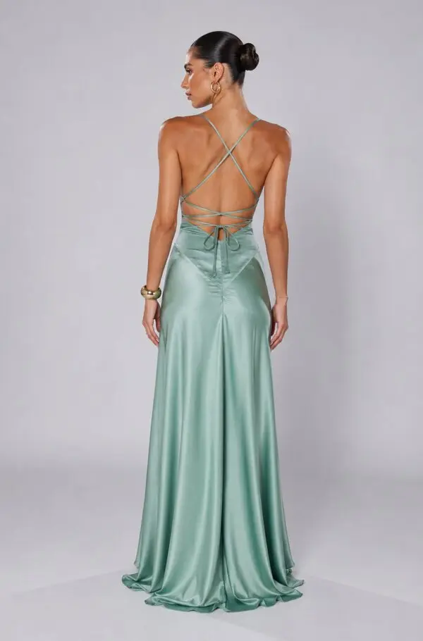 ROSERRY Seville Satin Maxi Dress