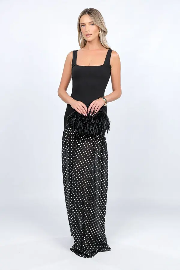 ROSERRY London Dots Maxi Dress