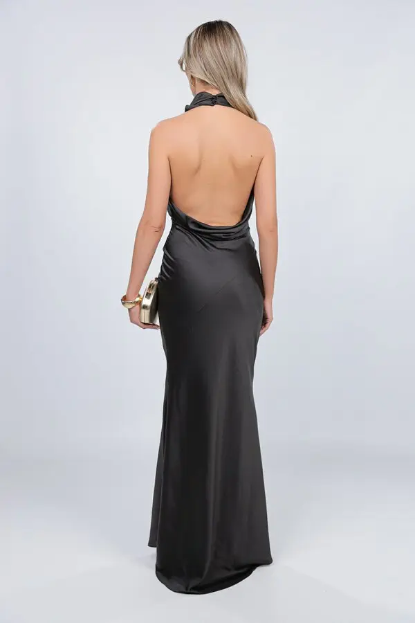 ROSERRY Capri Maxi Dress - Black