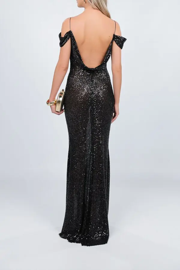 ROSERRY Miami Sequin Maxi Dress