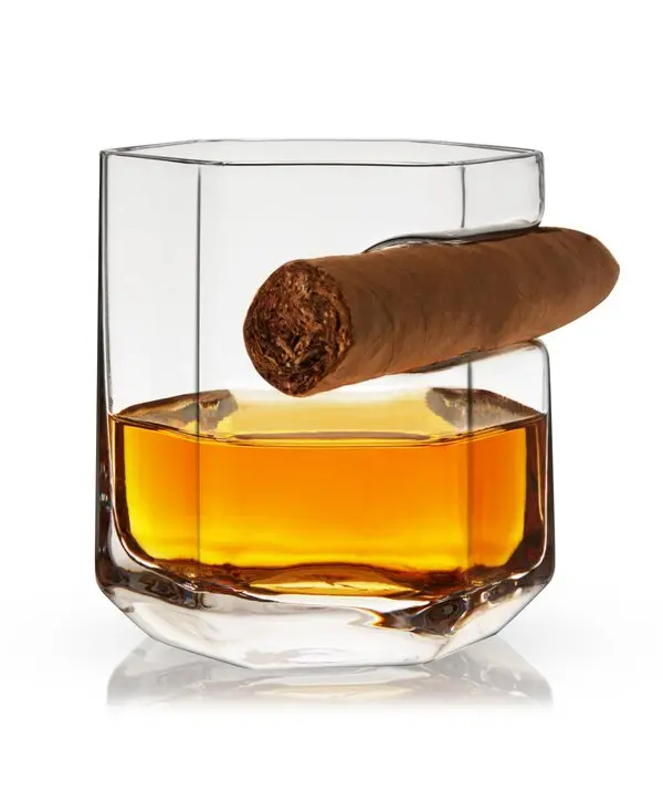VISKI Raye Crystal Cigar Glass