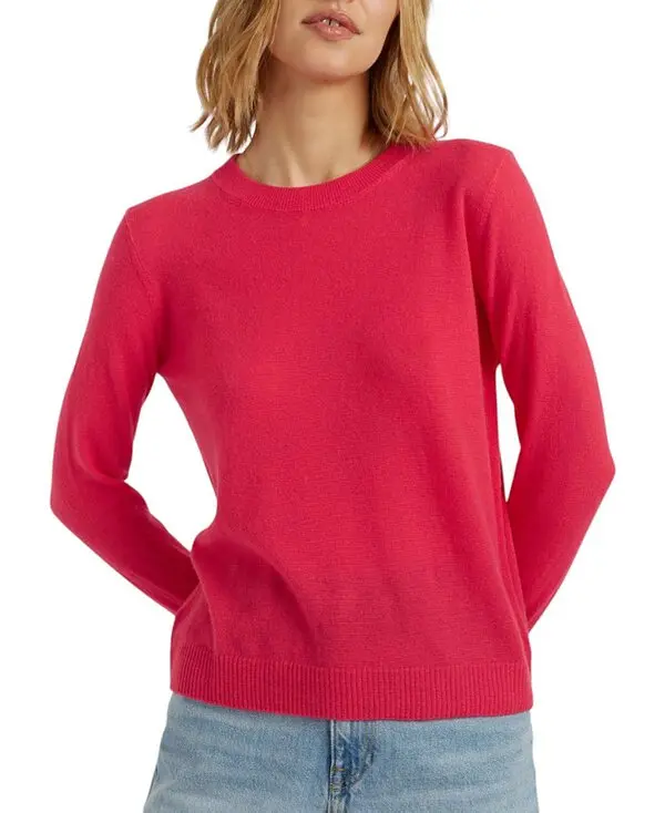 Chinti & Parker Air Cashmere Sweater - Water Melon Pink