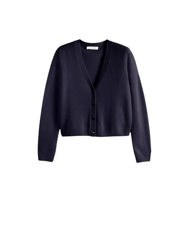 Chinti & Parker Air Pure Cashmere Cardigan - Navy