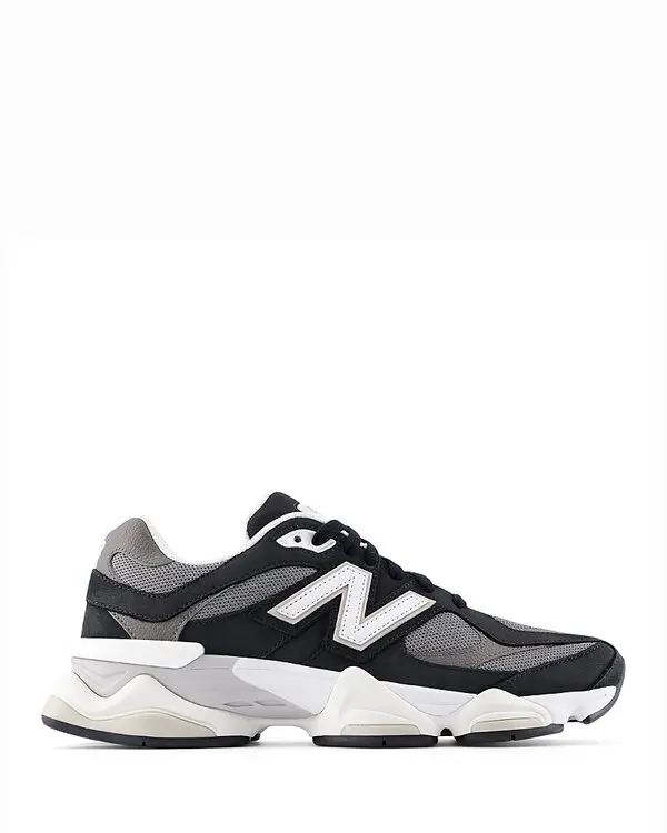 NEW BALANCE 9060 Low Top Sneakers - Black/gray/white