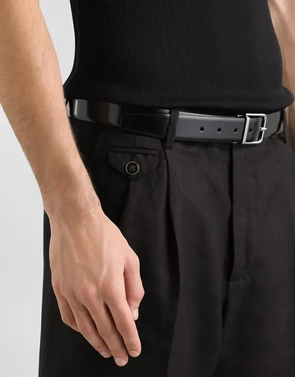 Dolce & Gabbana Tailored Linen Shorts - Black