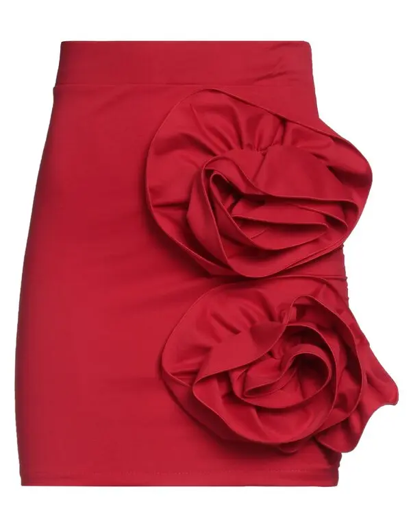 ODÌ ODÌ Mini Skirt With Floral Appliqués